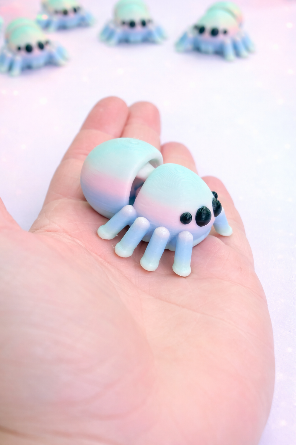 🕷️ WIGGLERZ Sarah the Spider Fidget Toy – Articulated Spider Sensory D ...